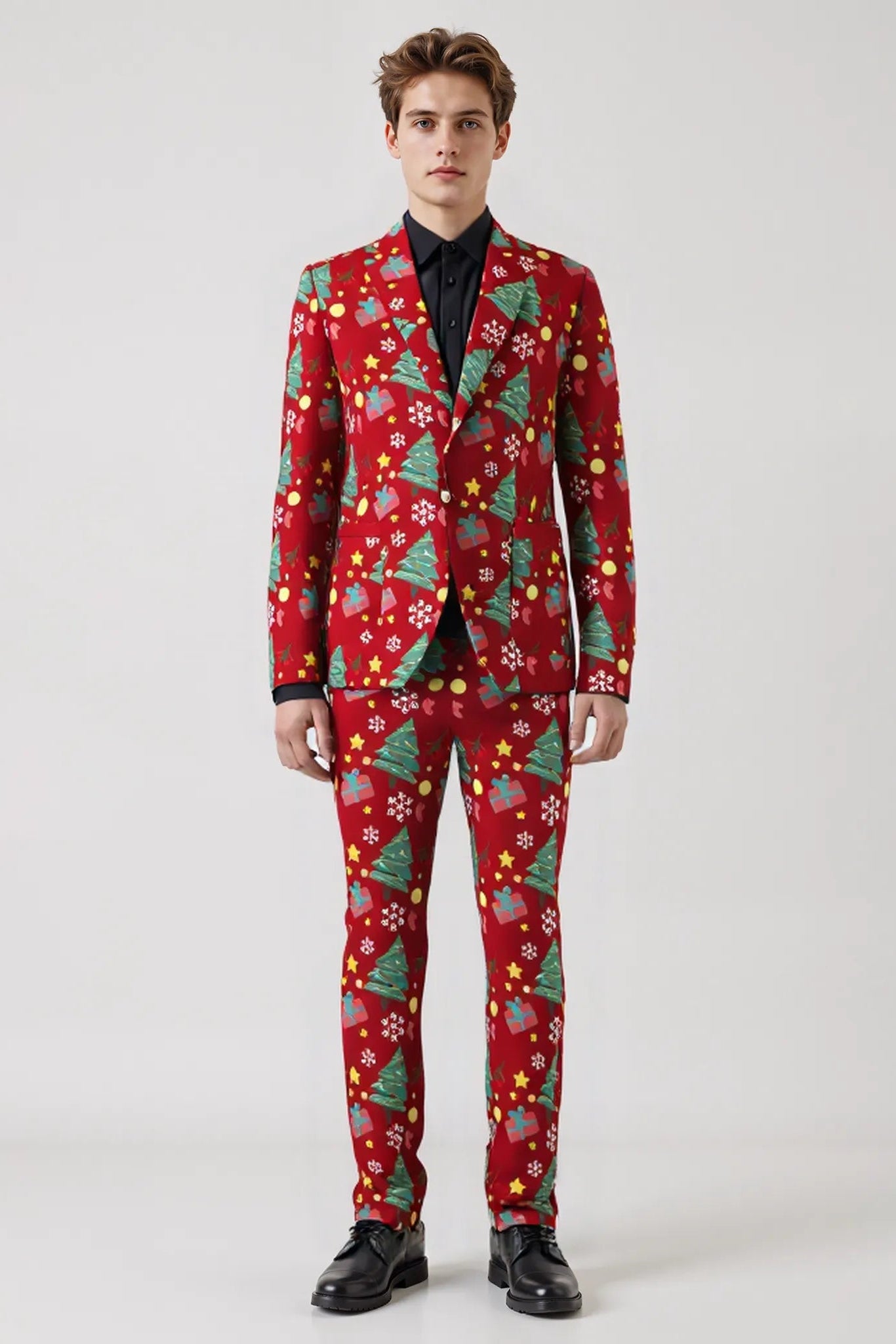 Festive Look On Big And Tall Suits And Christmas Suit Mens| Wehilion®